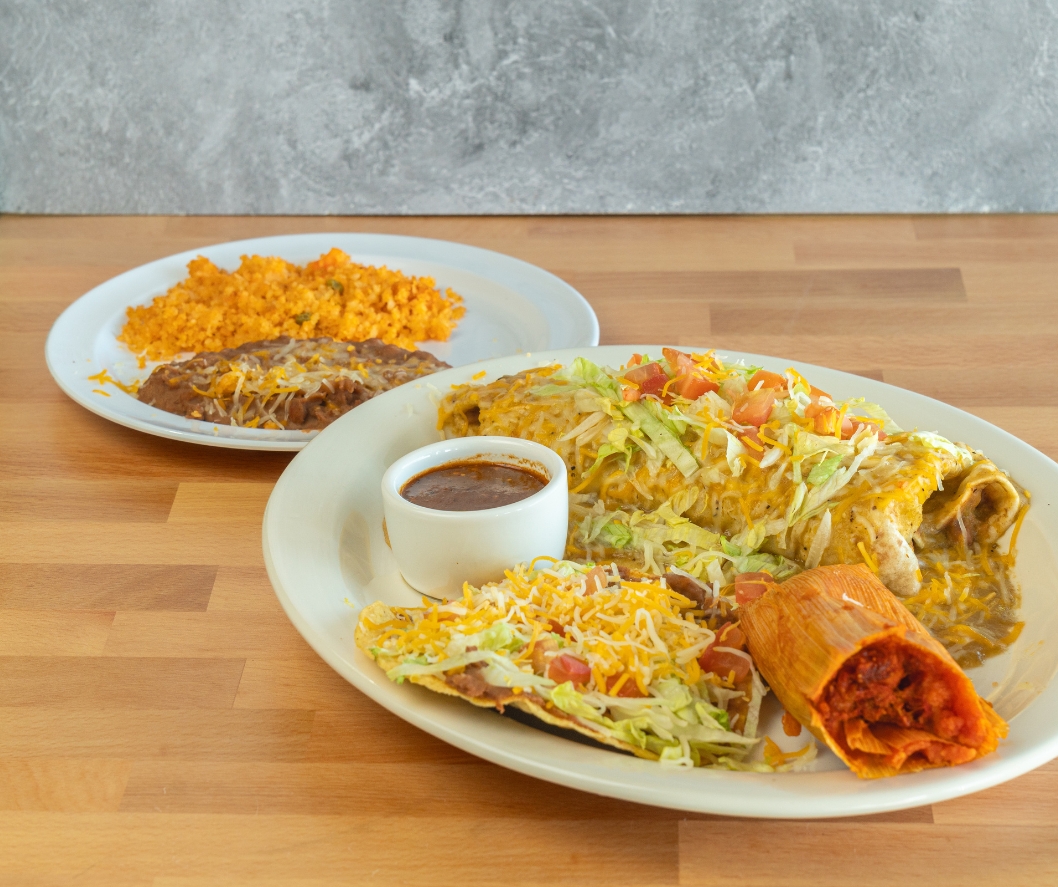 #3 Burrito Combination Plate – Tamales Moreno | Home Made Tamales and ...